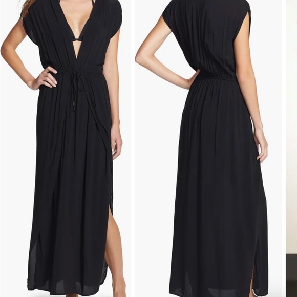 Elan | Swim | Deep V Neck Cover Up Maxi Dress | Poshmark